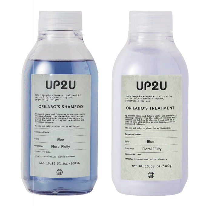 UP2U（アップトゥユー）ヘアケア | パーソナライズシャンプー＆コンディショナー